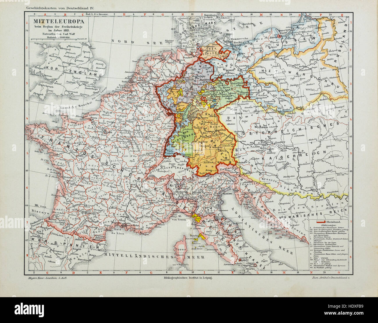Europe map 1900 immagini e fotografie stock ad alta risoluzione - Alamy