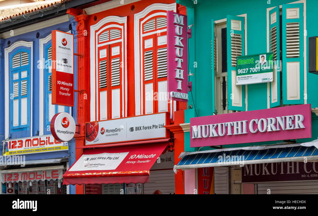 Case colorate di singapore immagini e fotografie stock ad alta ...
