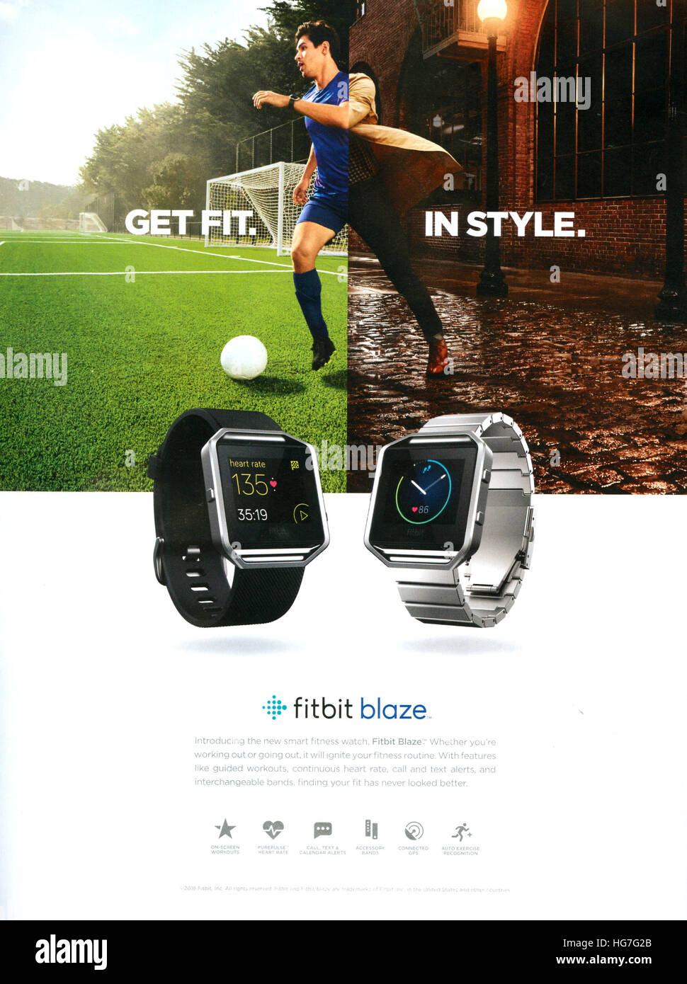 Orologi fitbit immagini e fotografie stock ad alta risoluzione - Alamy