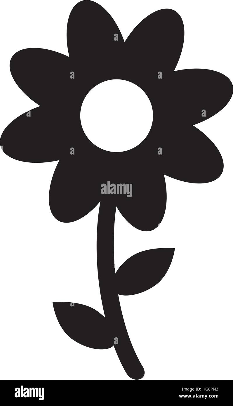 Simbolo del fiore Immagini Vettoriali Stock - Alamy