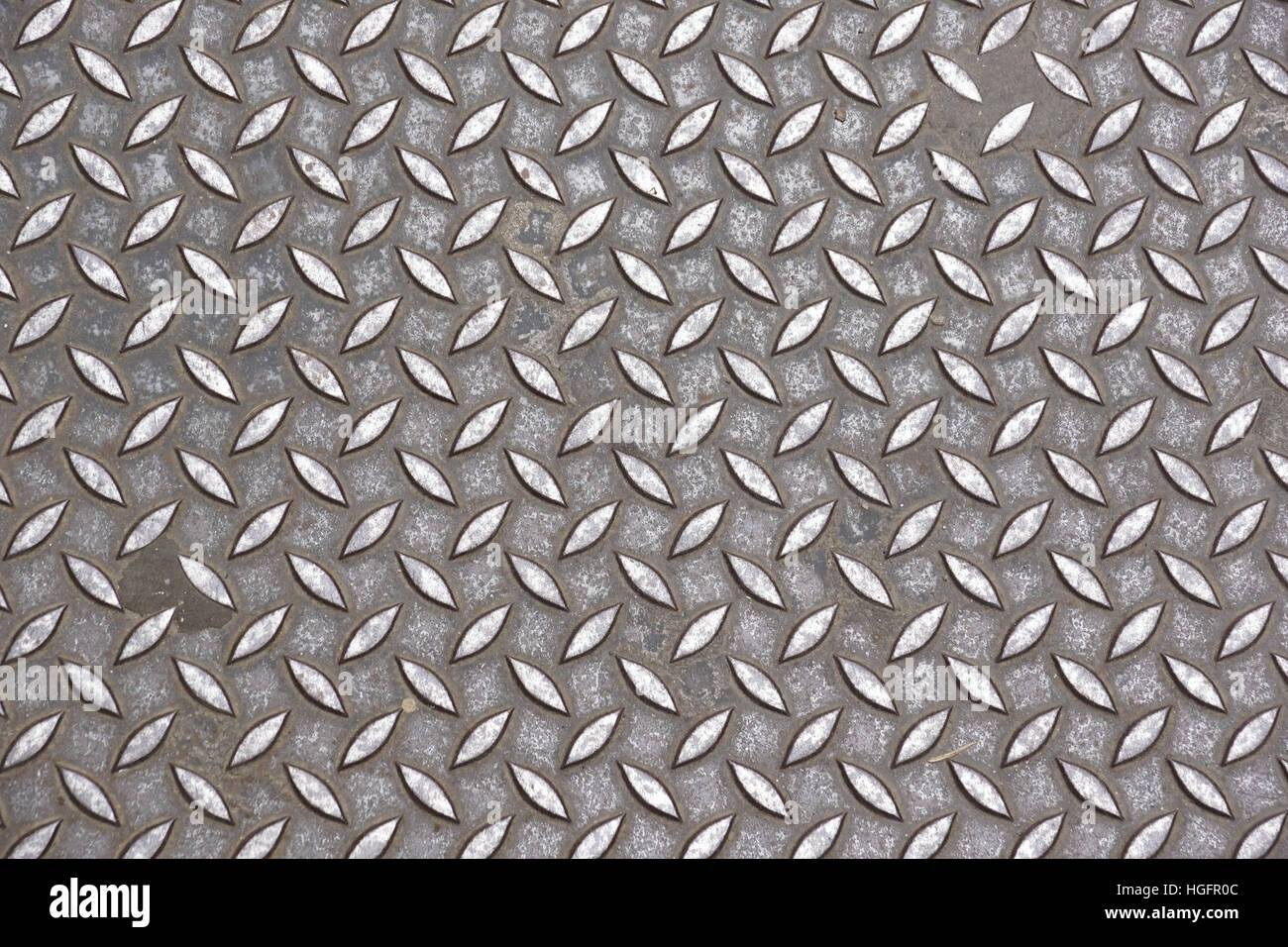 La piastra di acciaio slip vecchio pavimento in metallo foglio,rusty ...