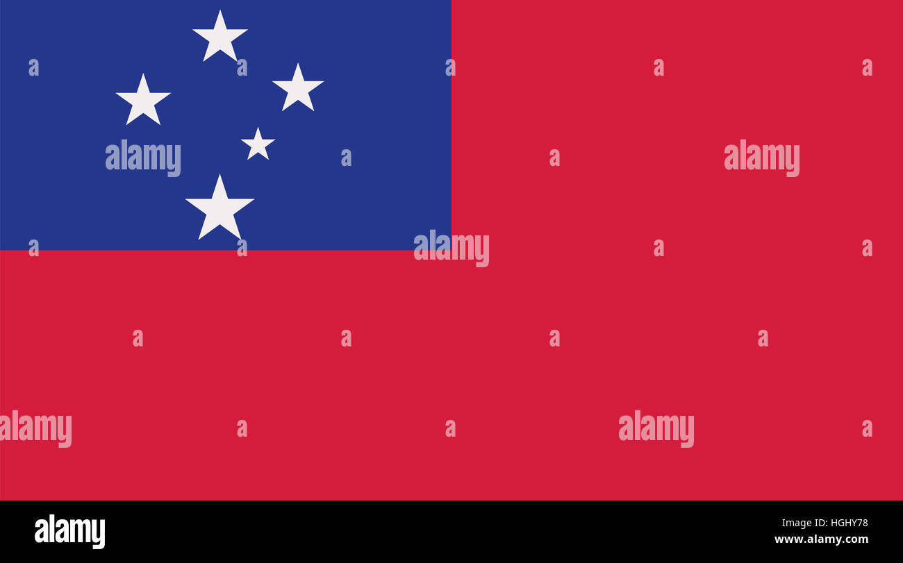 Bandiera samoa immagini e fotografie stock ad alta risoluzione - Alamy