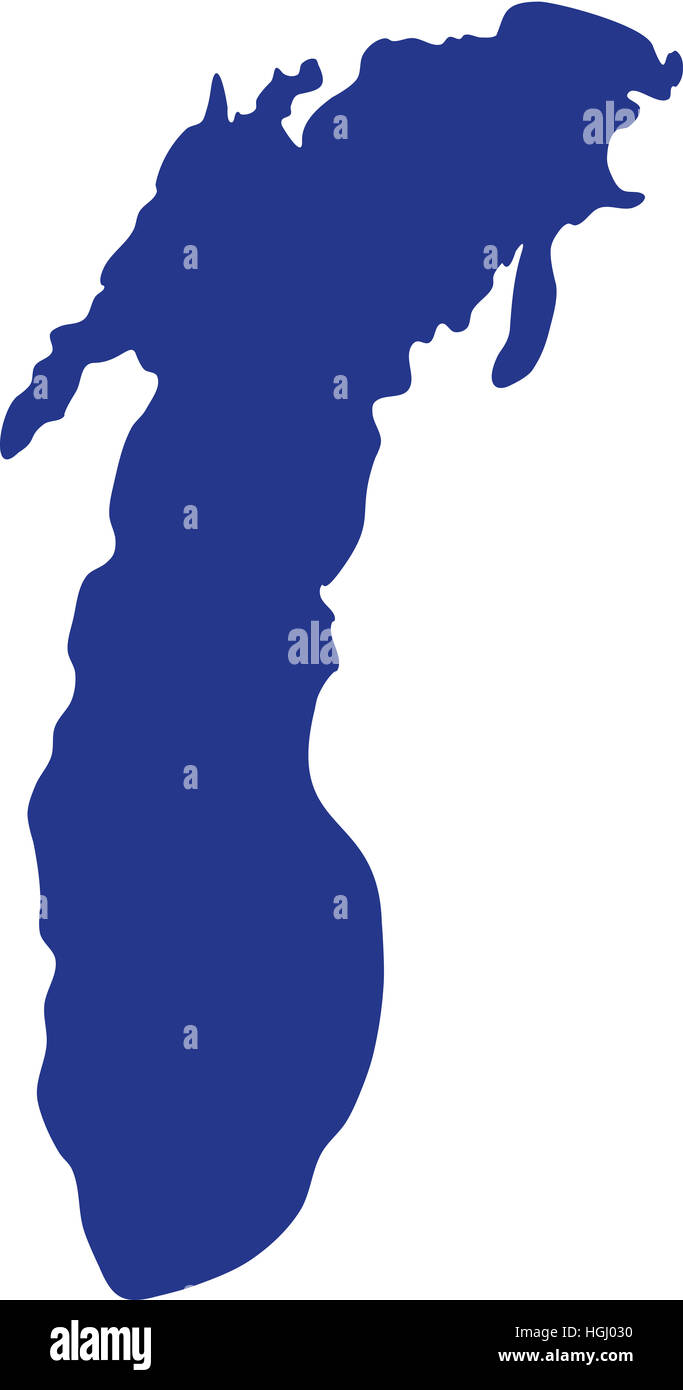 Map of lake michigan immagini e fotografie stock ad alta risoluzione ...