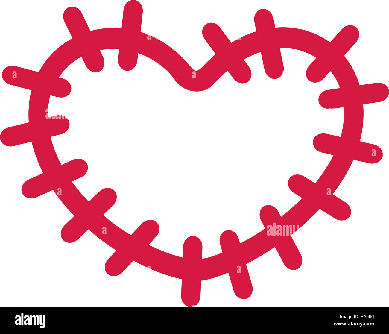 Grande forma di cuore immagini e fotografie stock ad alta risoluzione ...