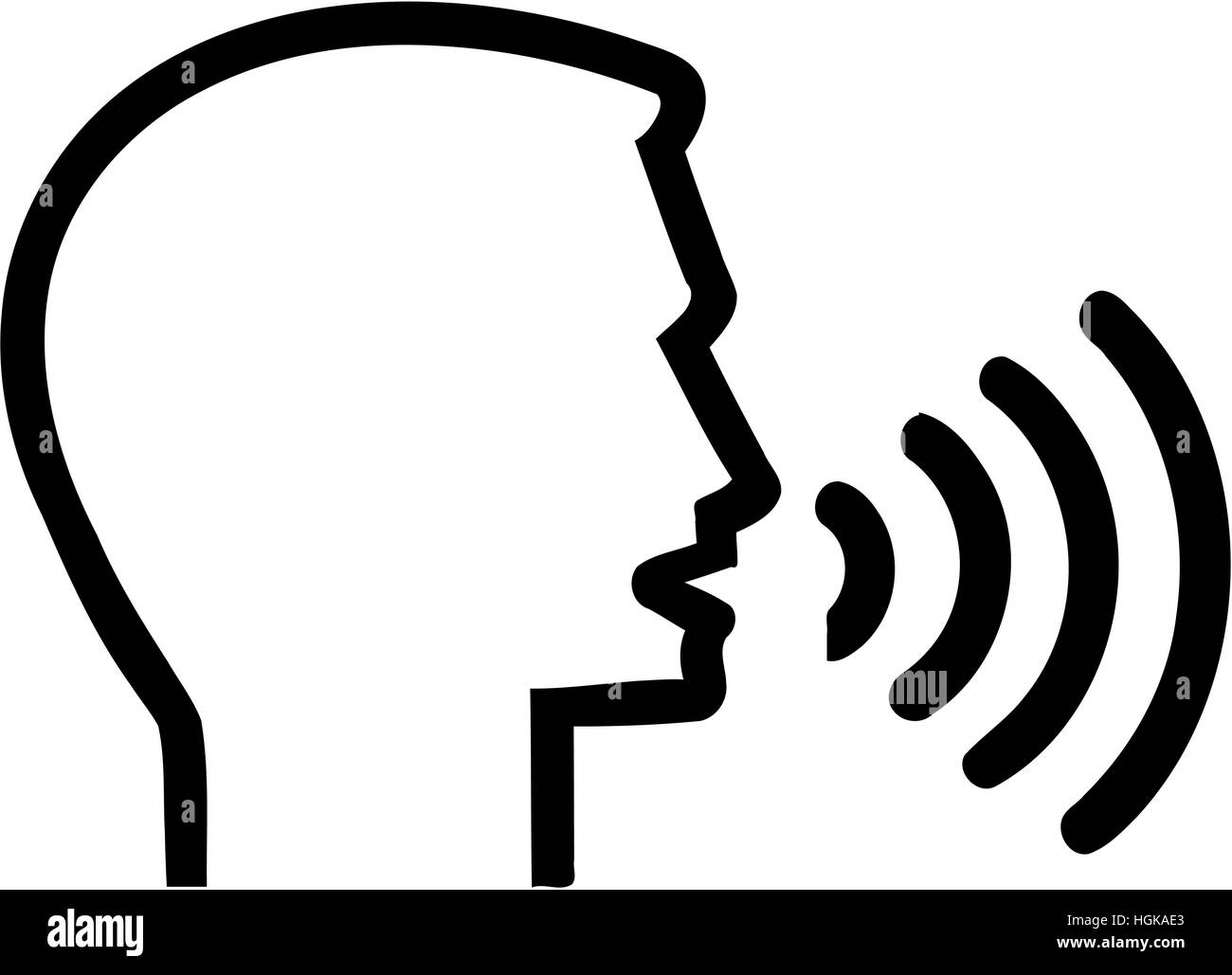 Speaking icon immagini e fotografie stock ad alta risoluzione - Alamy