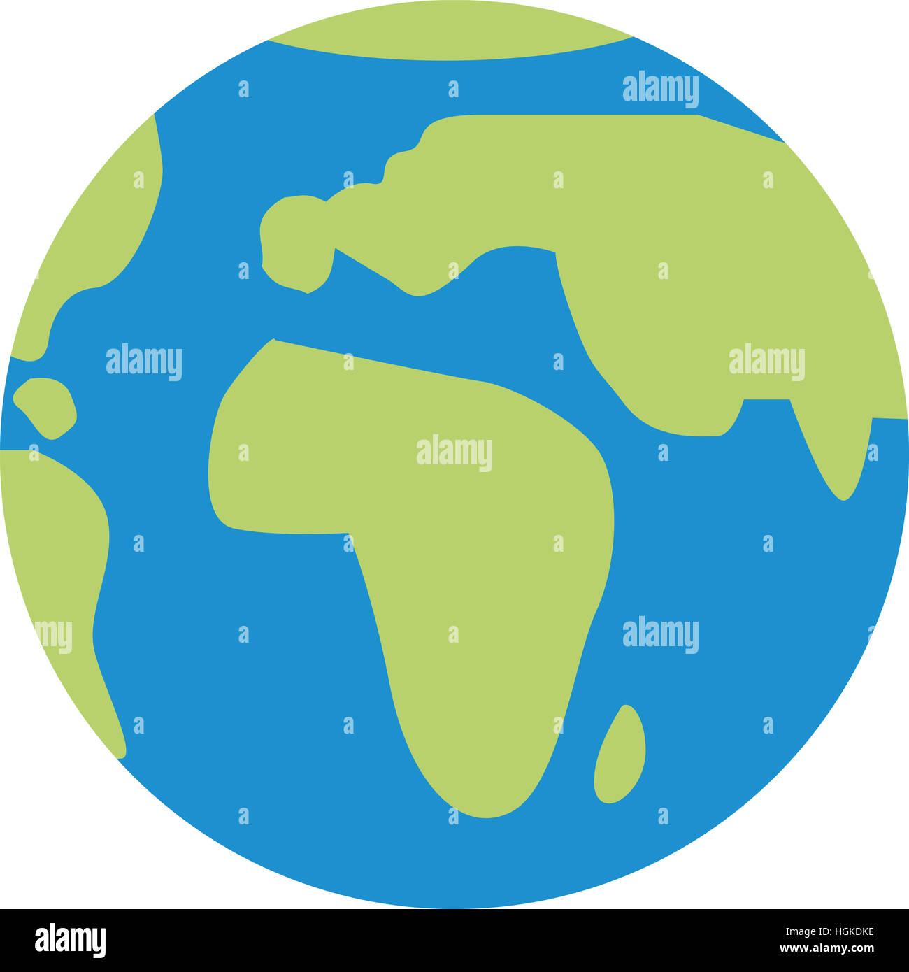 Icona del globo mondo Foto stock - Alamy