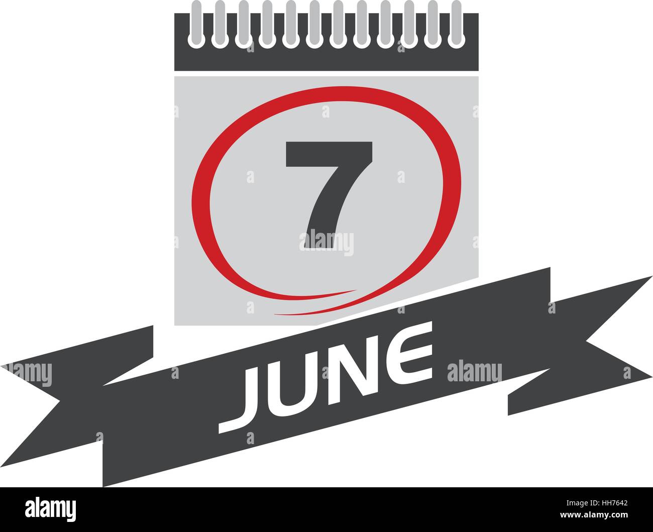 June calendar immagini e fotografie stock ad alta risoluzione - Alamy