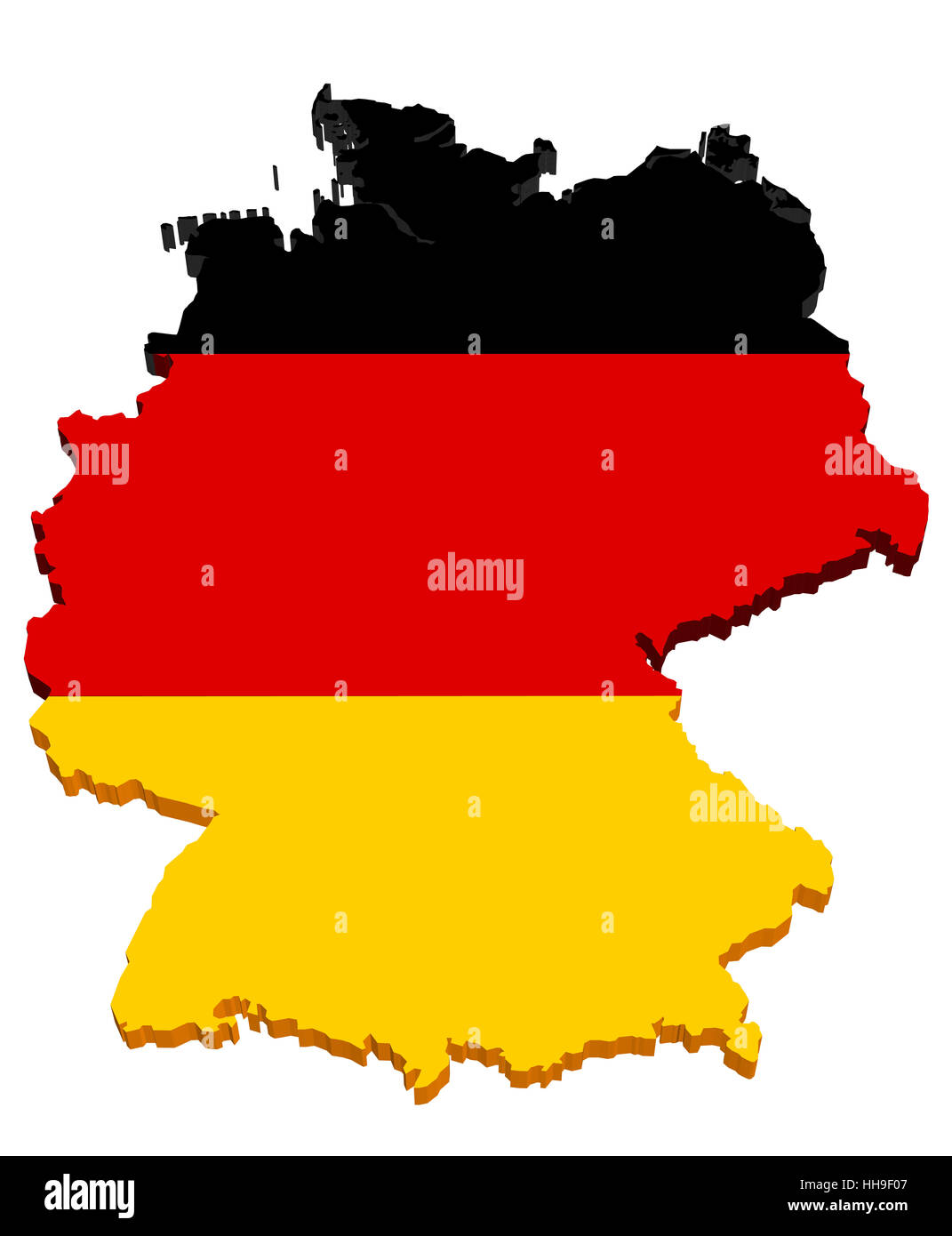 Mappa geografica germania immagini e fotografie stock ad alta ...