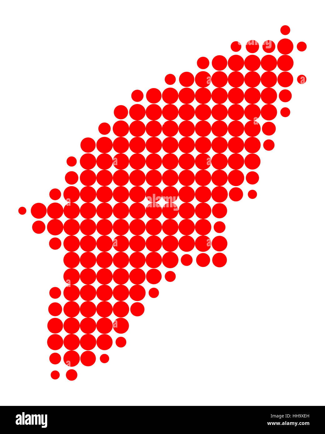 Mappa dell'isola di rodi immagini e fotografie stock ad alta ...