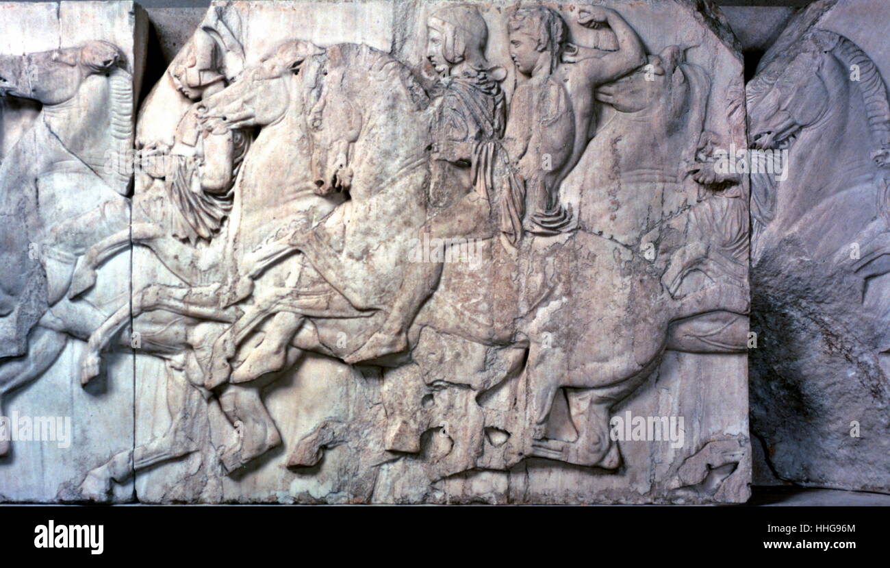 Partenone fregio british museum immagini e fotografie stock ad alta ...