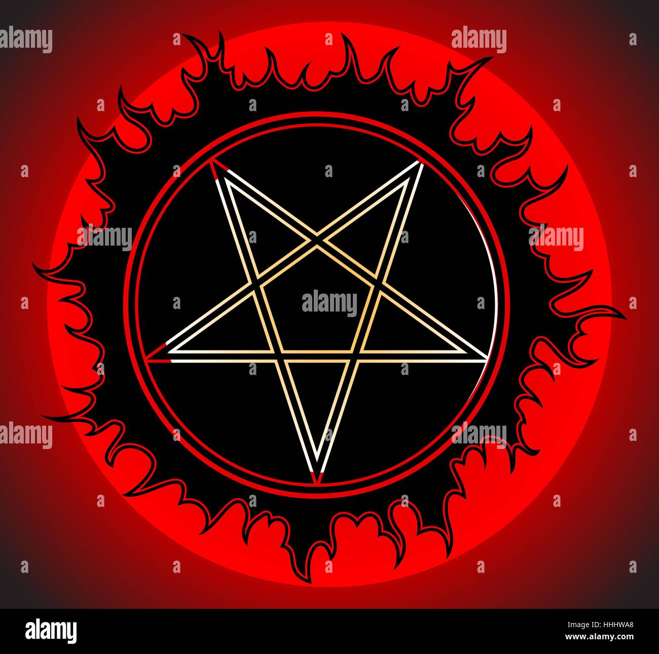 Pentagram amulet immagini e fotografie stock ad alta risoluzione - Alamy