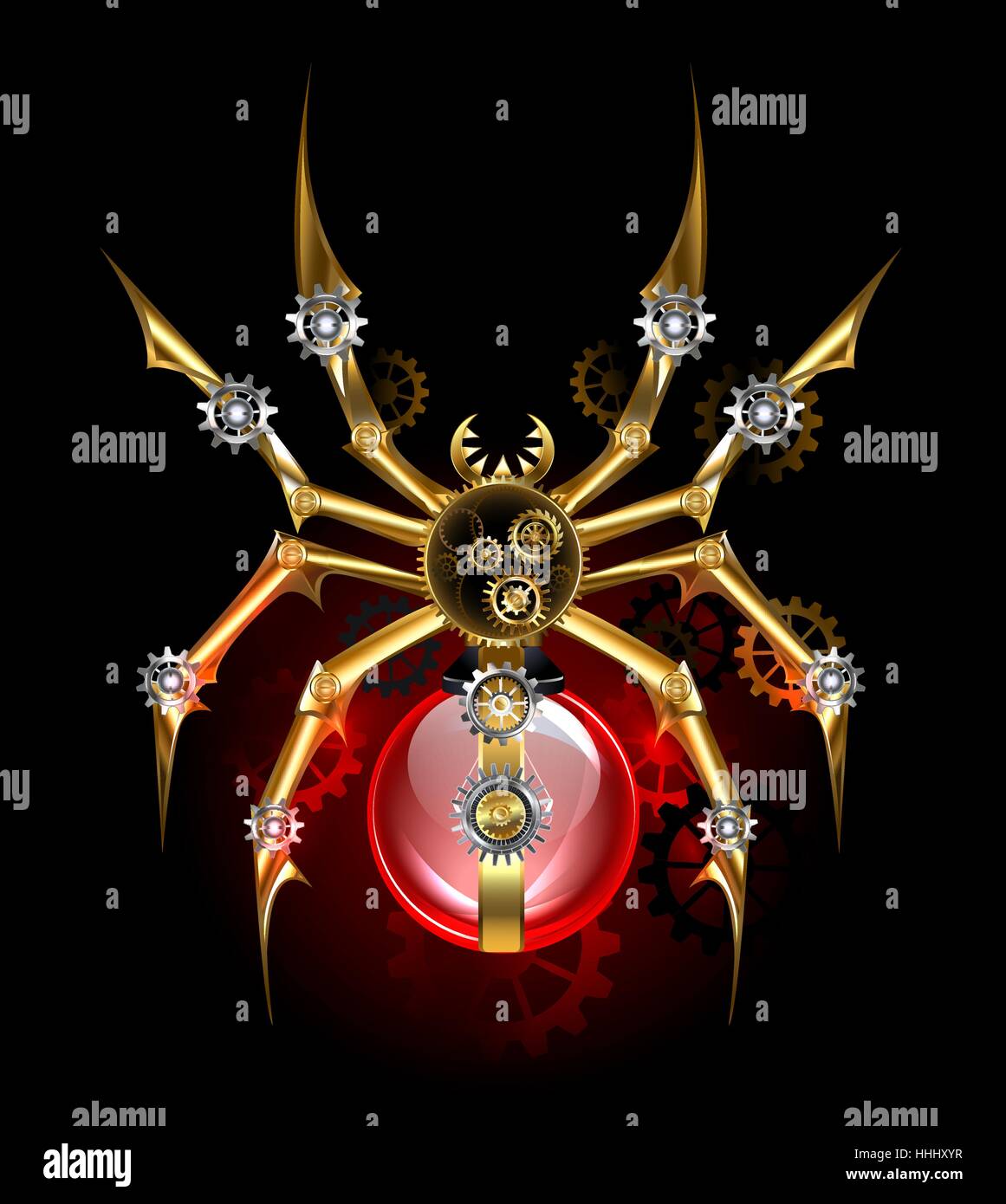 Ingegneria del ragno Immagini Vettoriali Stock - Alamy