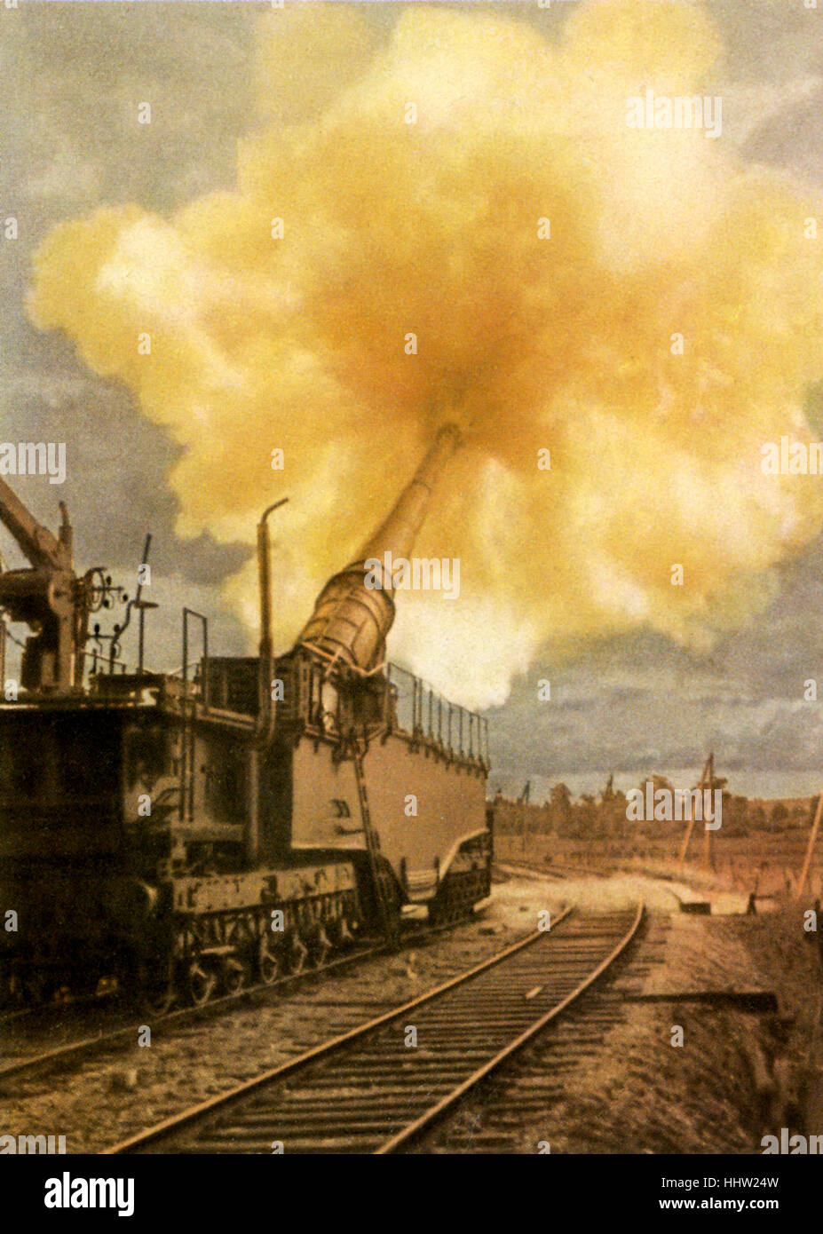 World war german artillery railway immagini e fotografie stock ad alta ...