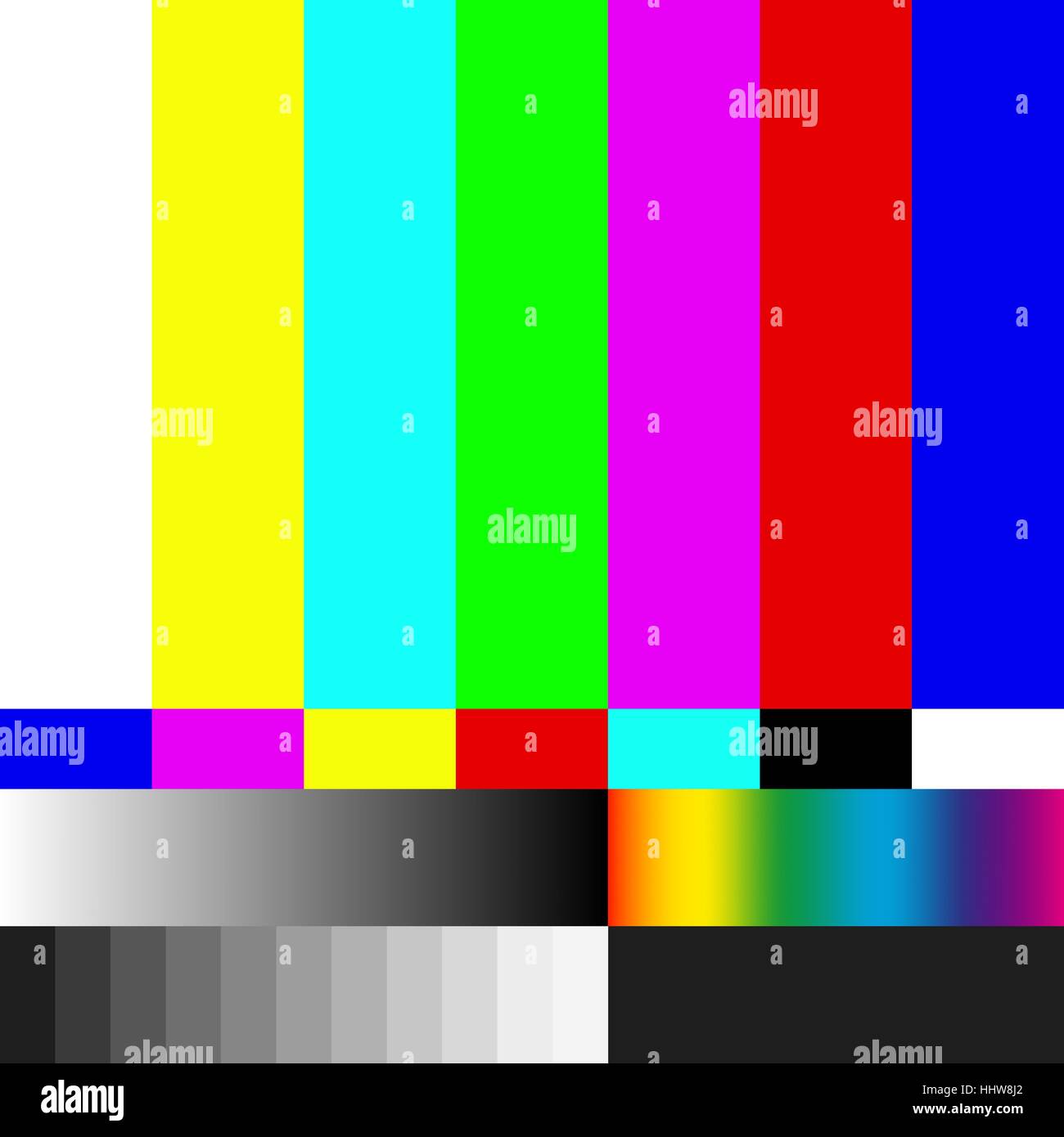 Test screen tv immagini e fotografie stock ad alta risoluzione - Alamy