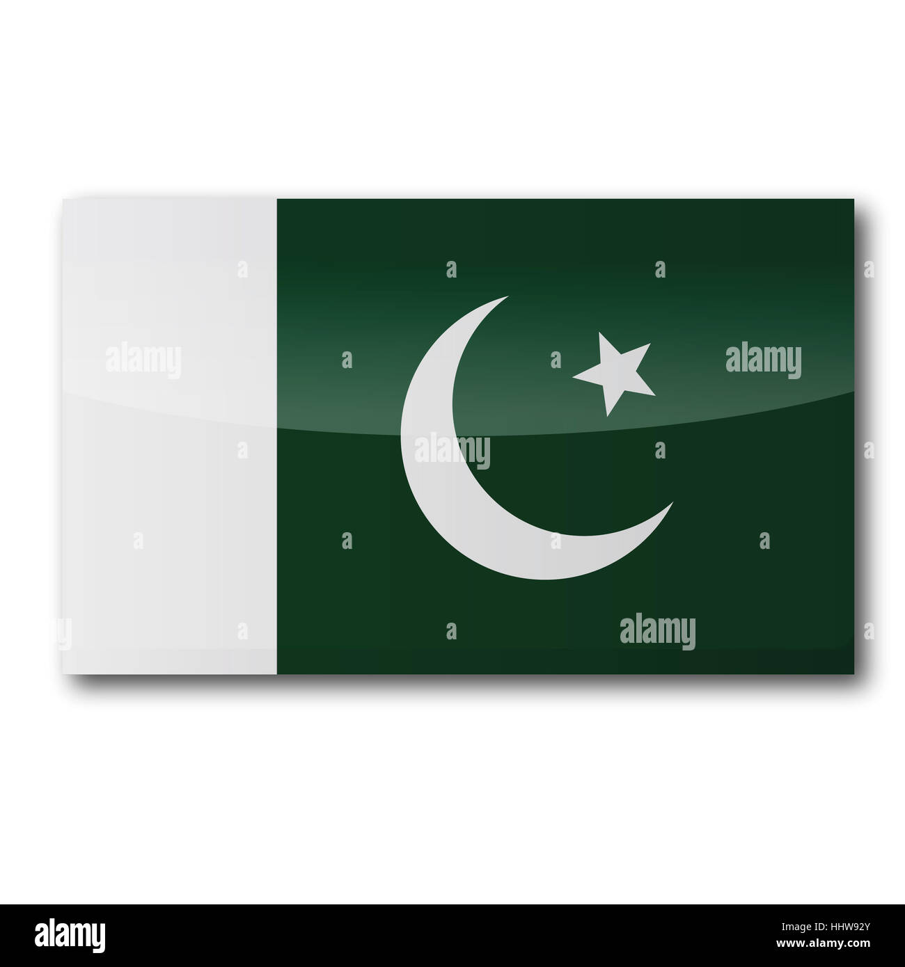 Pakistani flag map immagini e fotografie stock ad alta risoluzione - Alamy