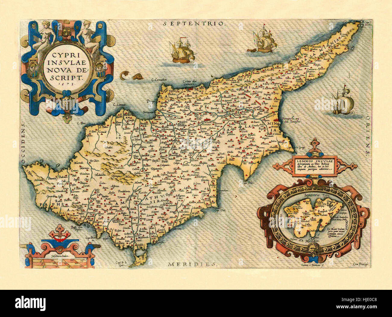Mappa di cipro immagini e fotografie stock ad alta risoluzione - Alamy