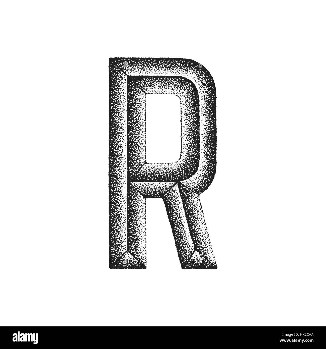 Disegno di lettera r Immagini Vettoriali Stock - Alamy