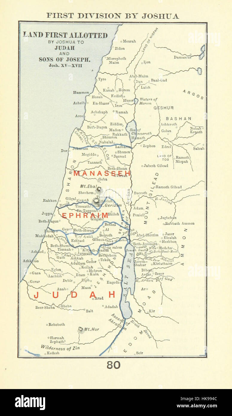 Giudea mappa antica immagini e fotografie stock ad alta risoluzione - Alamy