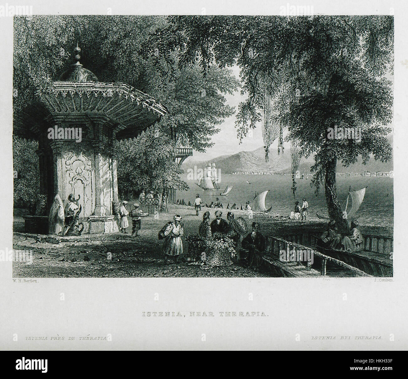 Questo dipinto del 1838 di Julia Pardoe raffigura la bellezza scenica ...