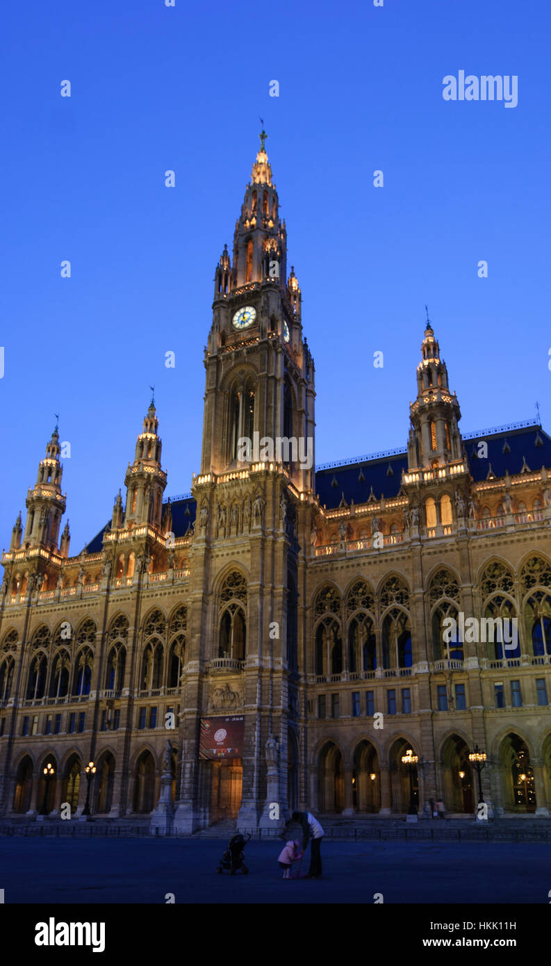 Il vecchio municipio di vienna immagini e fotografie stock ad alta ...
