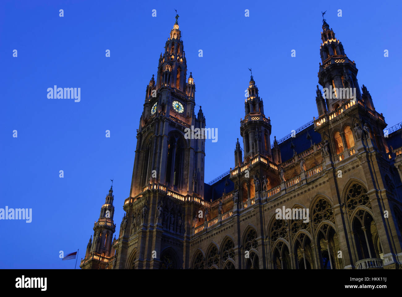 Il vecchio municipio di vienna immagini e fotografie stock ad alta ...