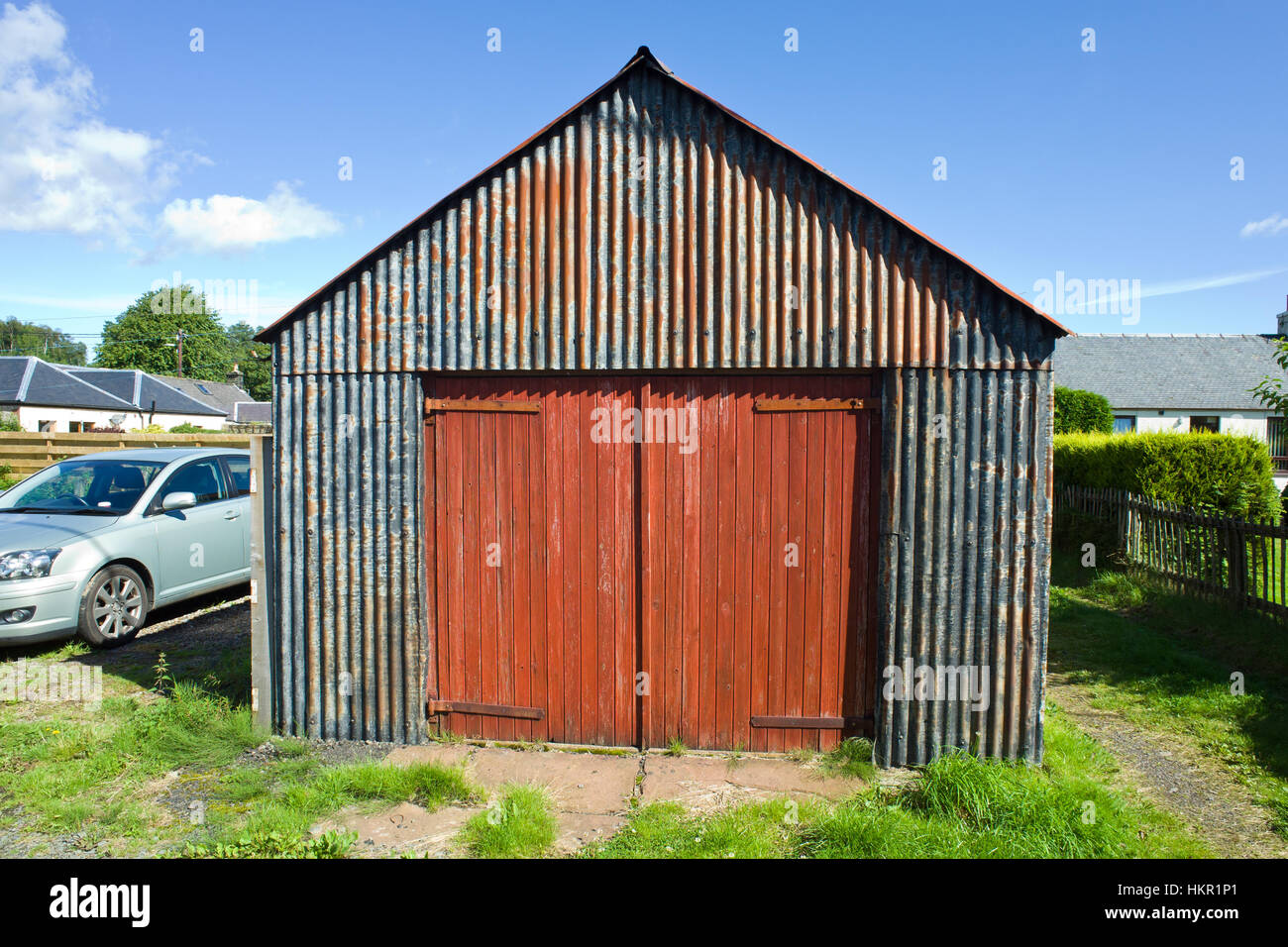 Garage di latta ondulata immagini e fotografie stock ad alta ...