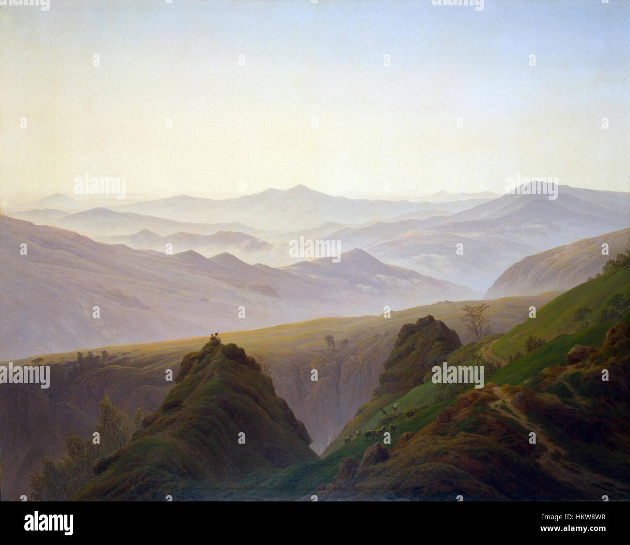 Caspar david friedrich mountains immagini e fotografie stock ad alta ...