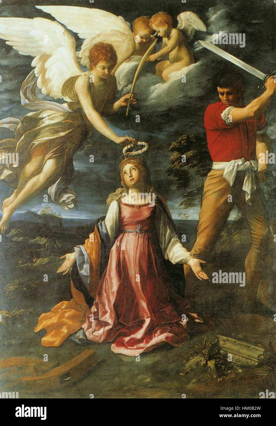 Martyrdom of st catherine of alexandria immagini e fotografie stock ad ...