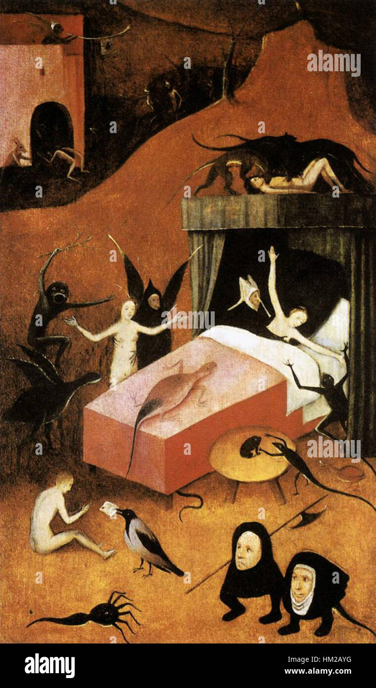 Hieronymus bosch hell painting immagini e fotografie stock ad alta ...