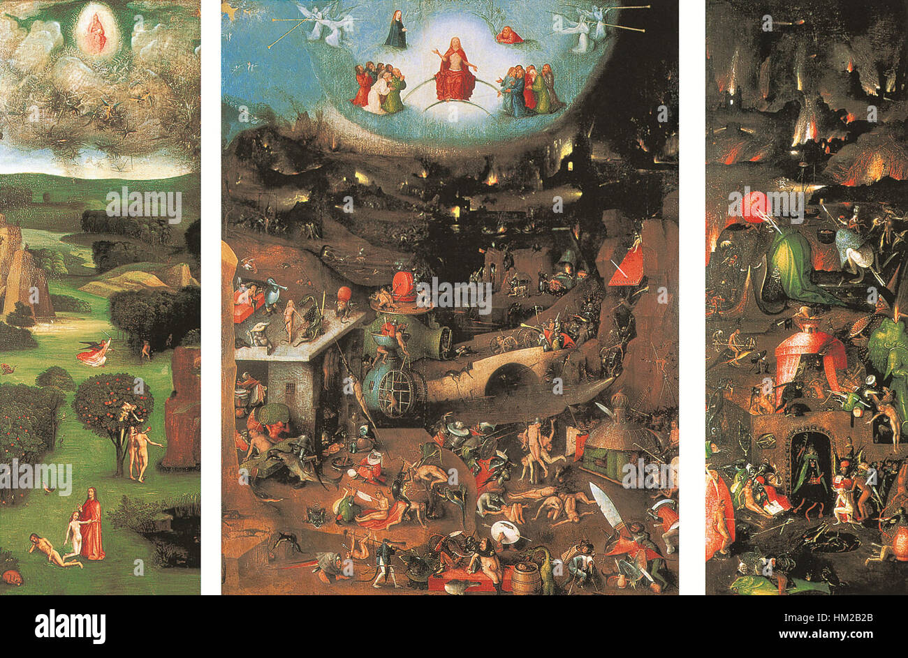 "Il giudizio universale" è un famoso trittico del primo pittore ...