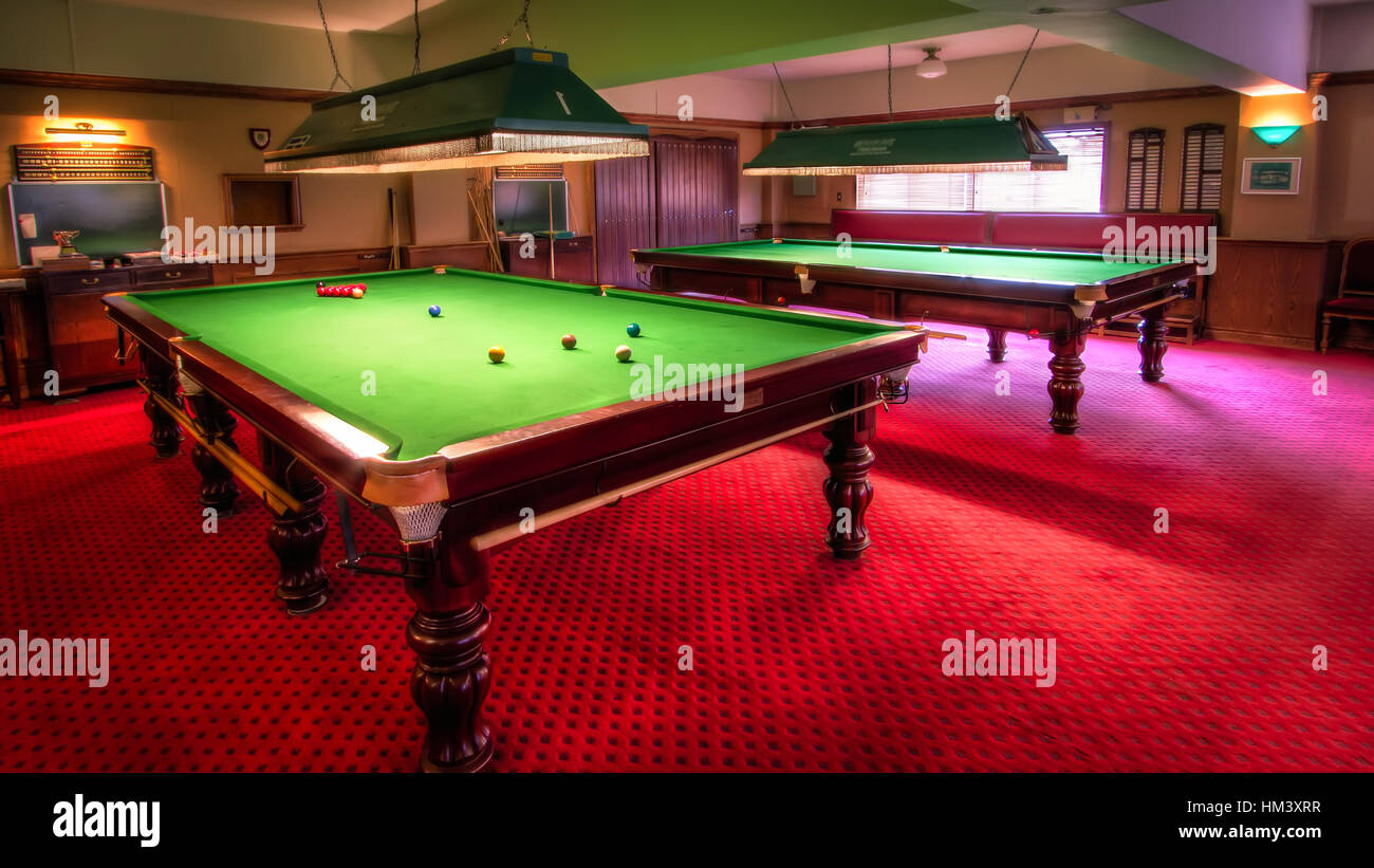 Billiard tables immagini e fotografie stock ad alta risoluzione - Alamy