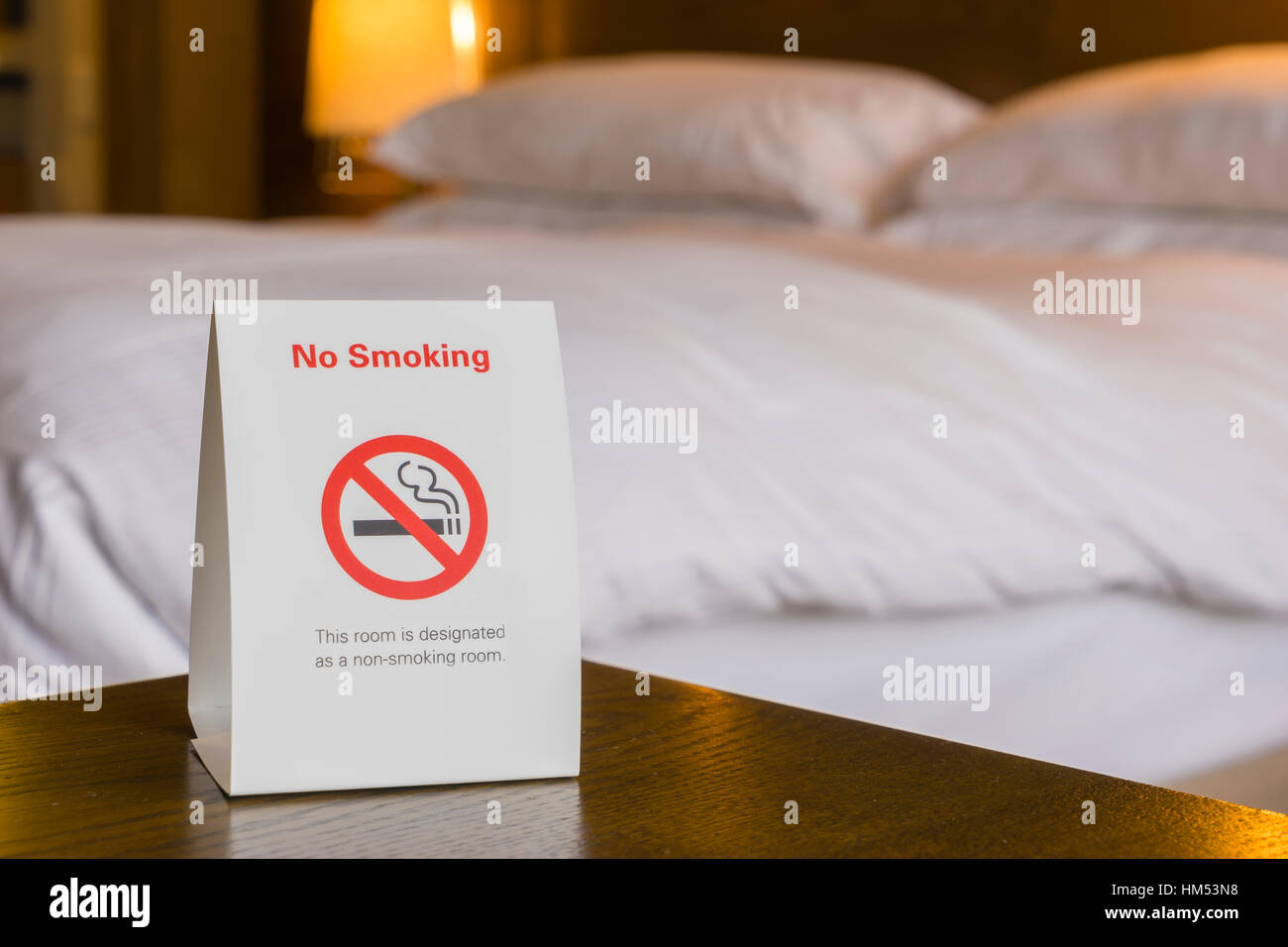 Hotel per non fumatori Camera Foto stock - Alamy