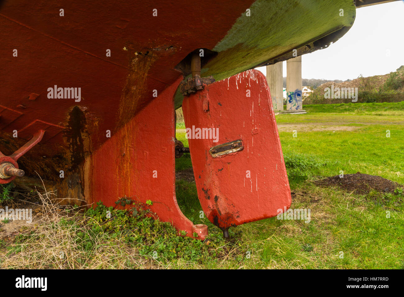 Boat rudder immagini e fotografie stock ad alta risoluzione - Alamy