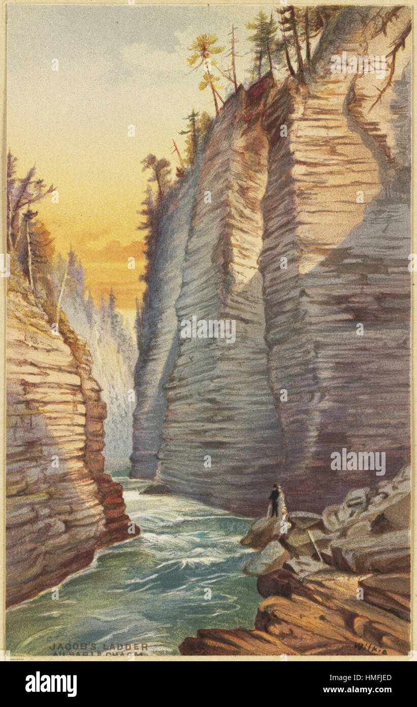 Scala di giacobbe incisione immagini e fotografie stock ad alta ...