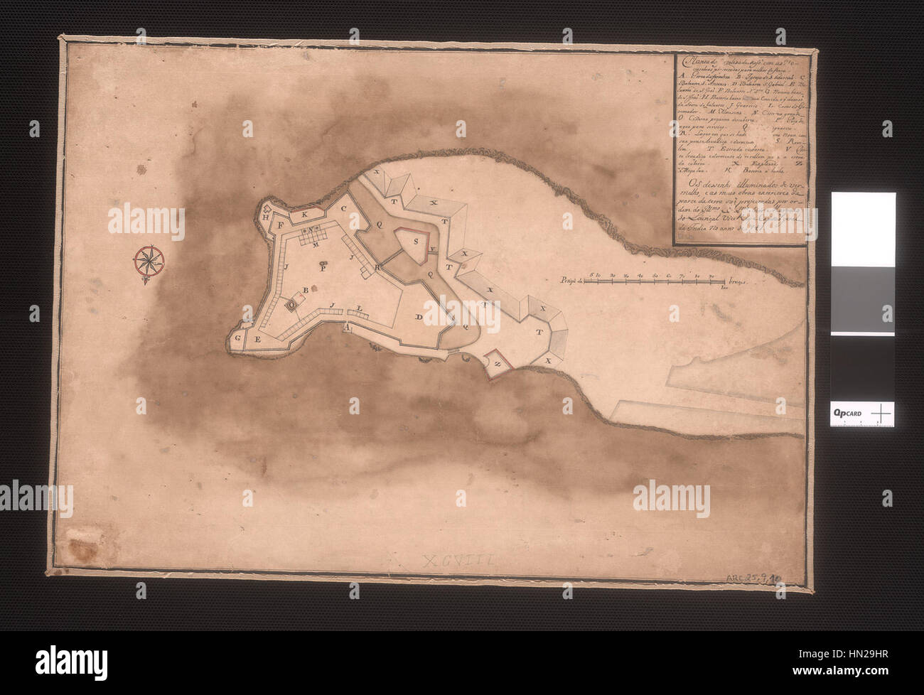 Mappa della fortezza immagini e fotografie stock ad alta risoluzione ...