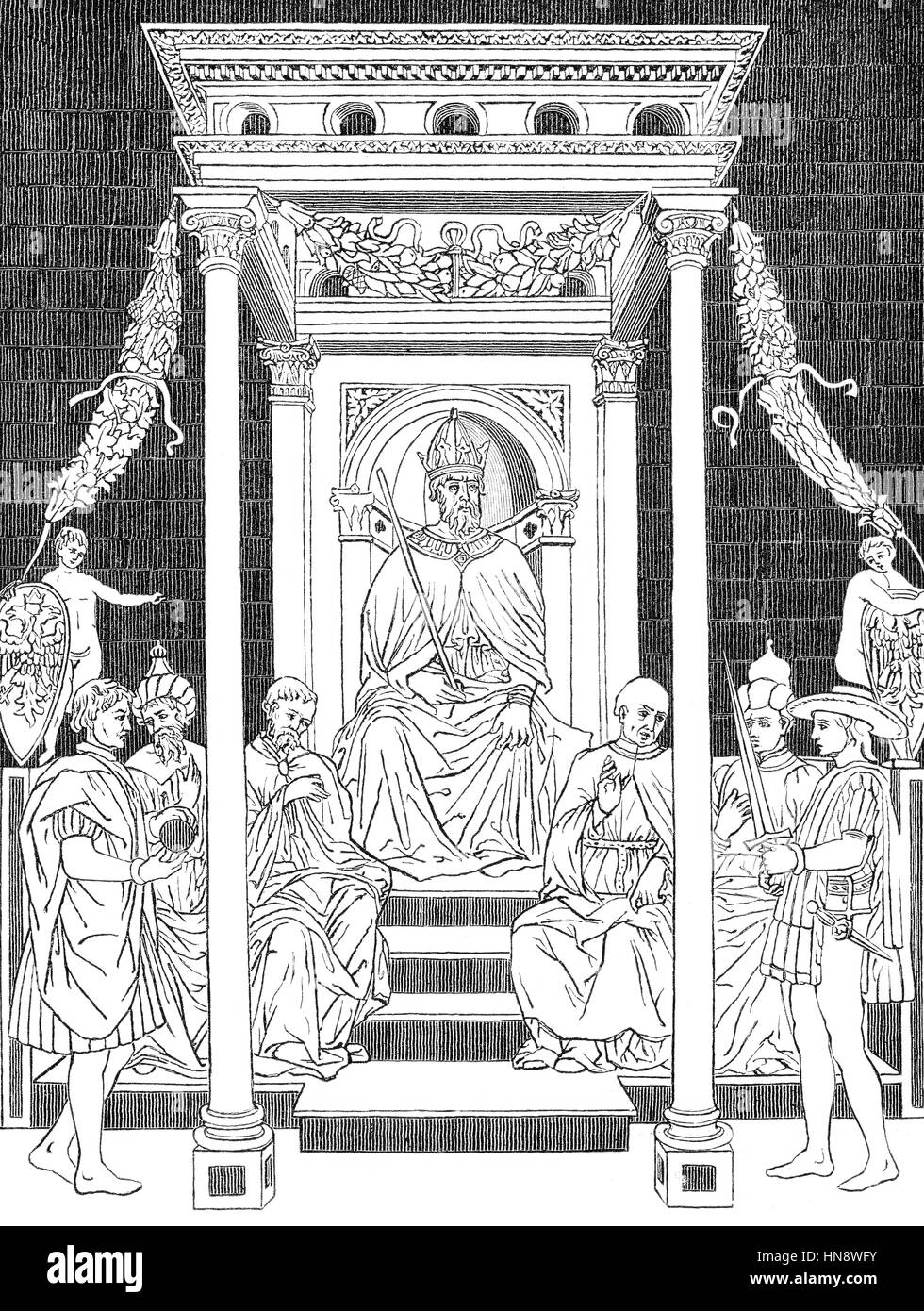 Rex romanorum immagini e fotografie stock ad alta risoluzione - Alamy
