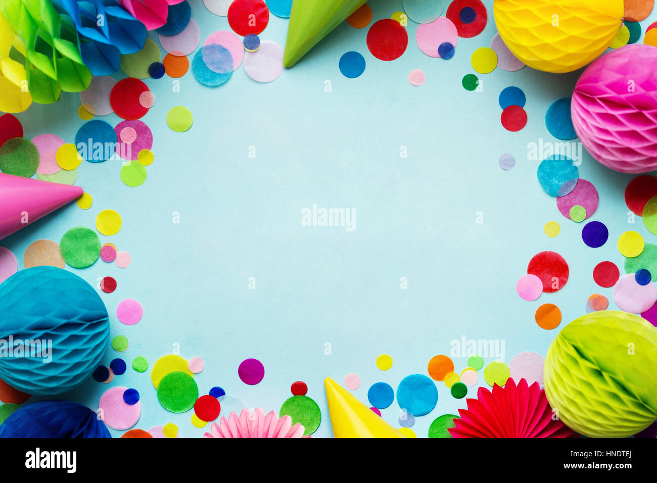 Festa di compleanno sfondo Foto stock - Alamy