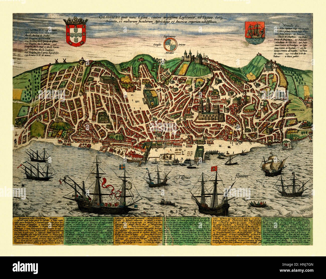 Mappa lisbona immagini e fotografie stock ad alta risoluzione - Alamy