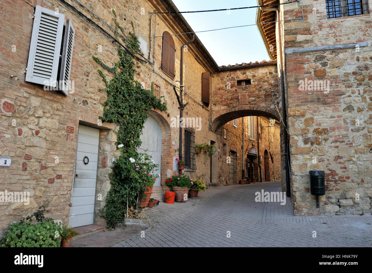 Italia, Toscana, Murlo Foto stock - Alamy