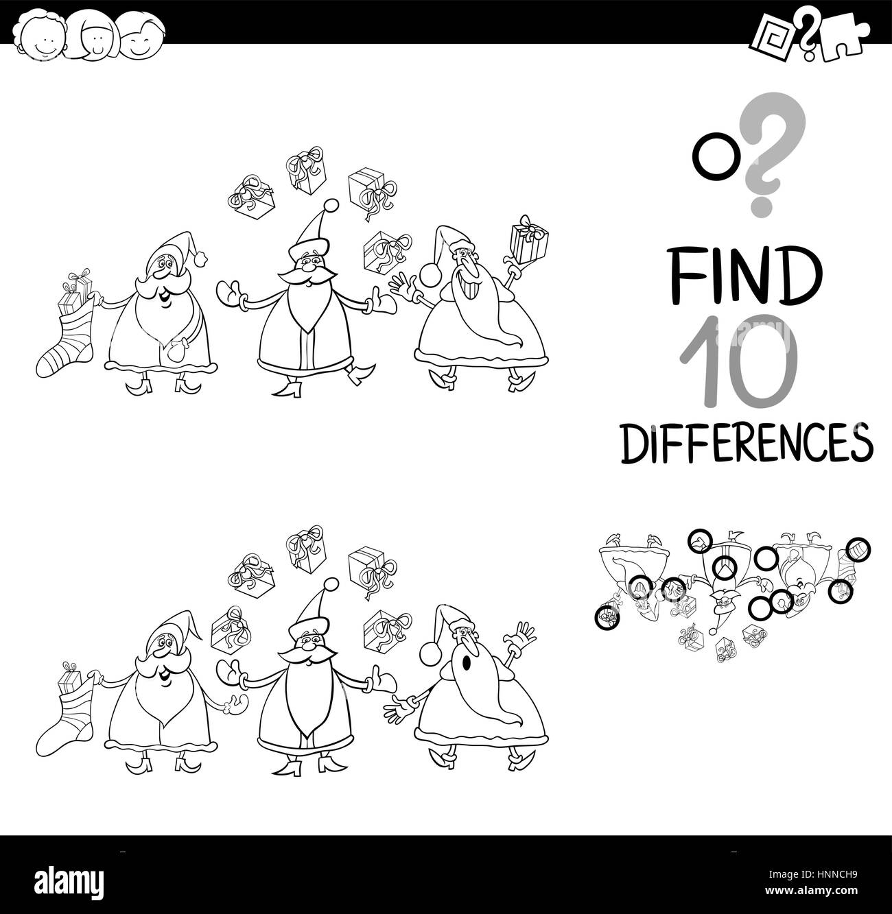 Cartoni animati prescolari Foto e Immagini Stock in Bianco e Nero - Alamy