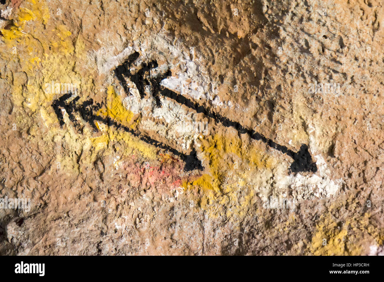 Graffiti preistorici rupestri immagini e fotografie stock ad alta ...
