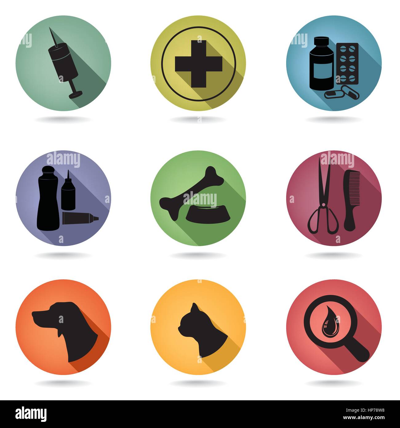 Simbolo della clinica Immagini Vettoriali Stock - Alamy