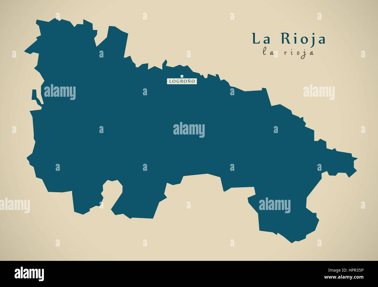 La mappa della rioja immagini e fotografie stock ad alta risoluzione ...