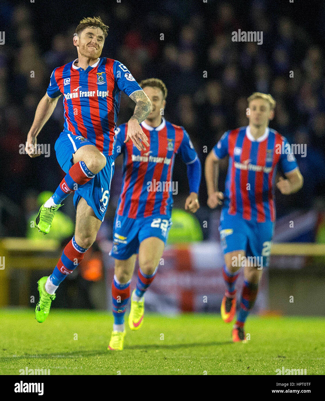 Inverness greg tansey partita della premiership scozzese tulloch ...