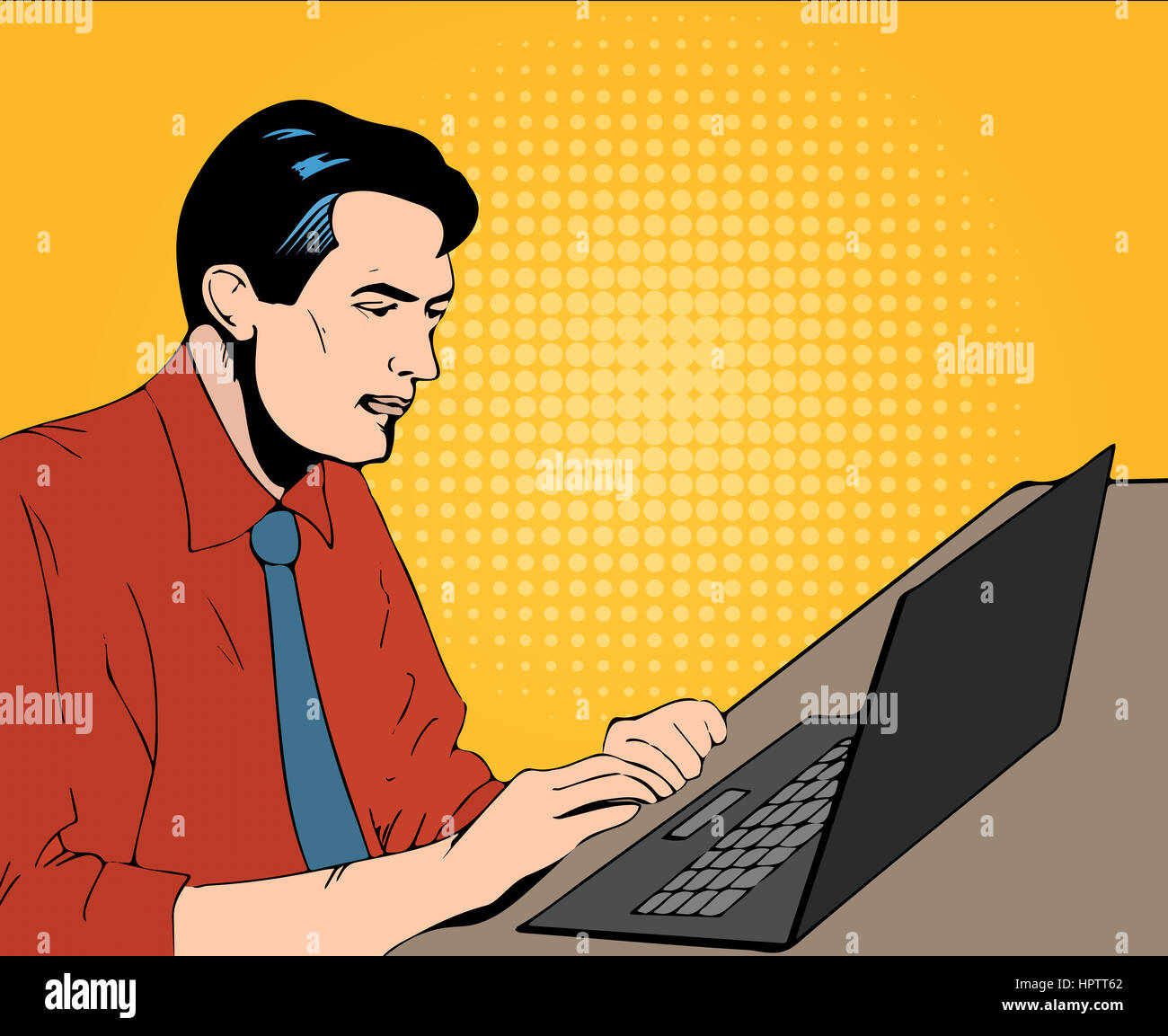 Computer cartoon immagini e fotografie stock ad alta risoluzione - Alamy
