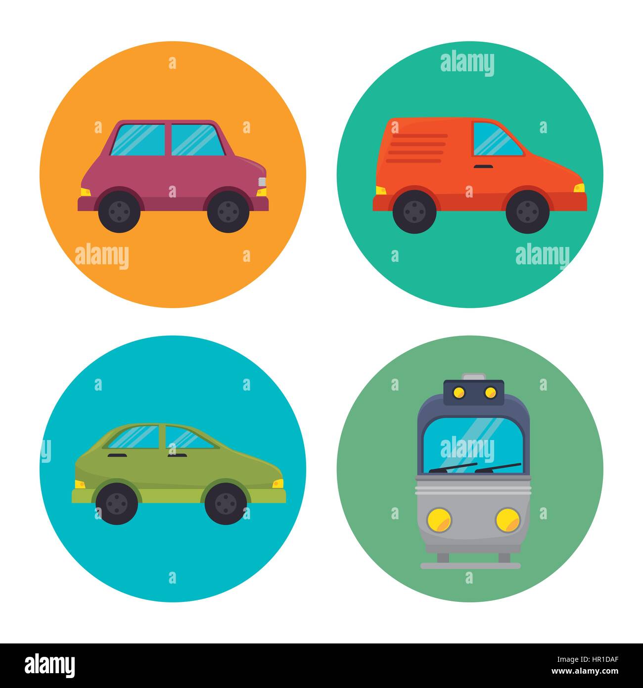 Mezzo di trasporto Immagini Vettoriali Stock - Alamy