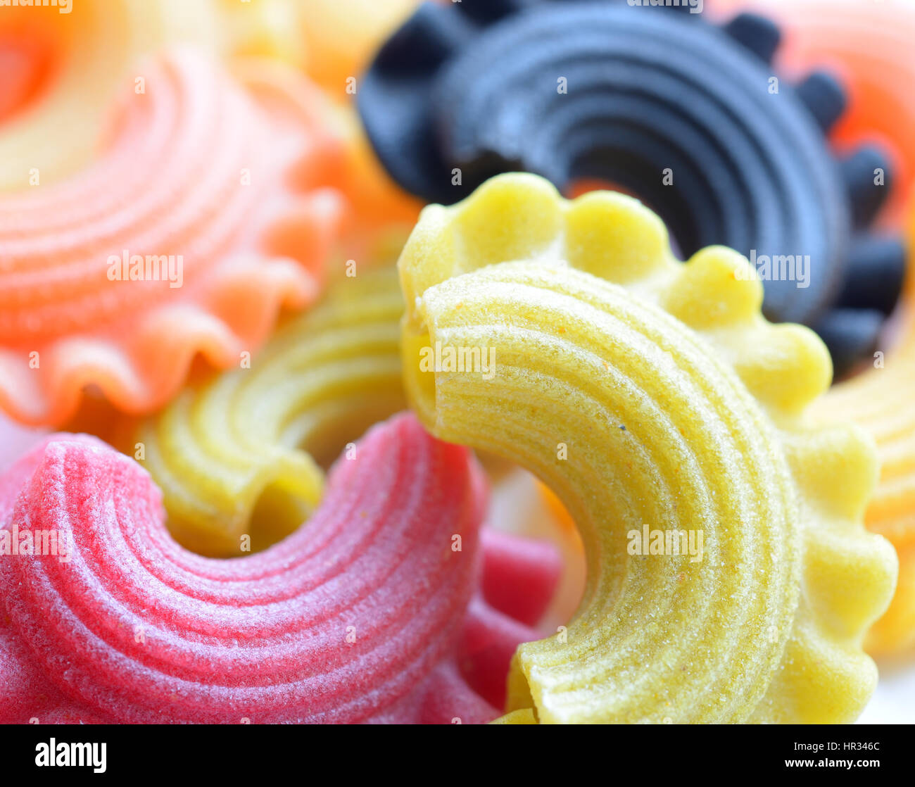 Forme di pasta immagini e fotografie stock ad alta risoluzione - Alamy