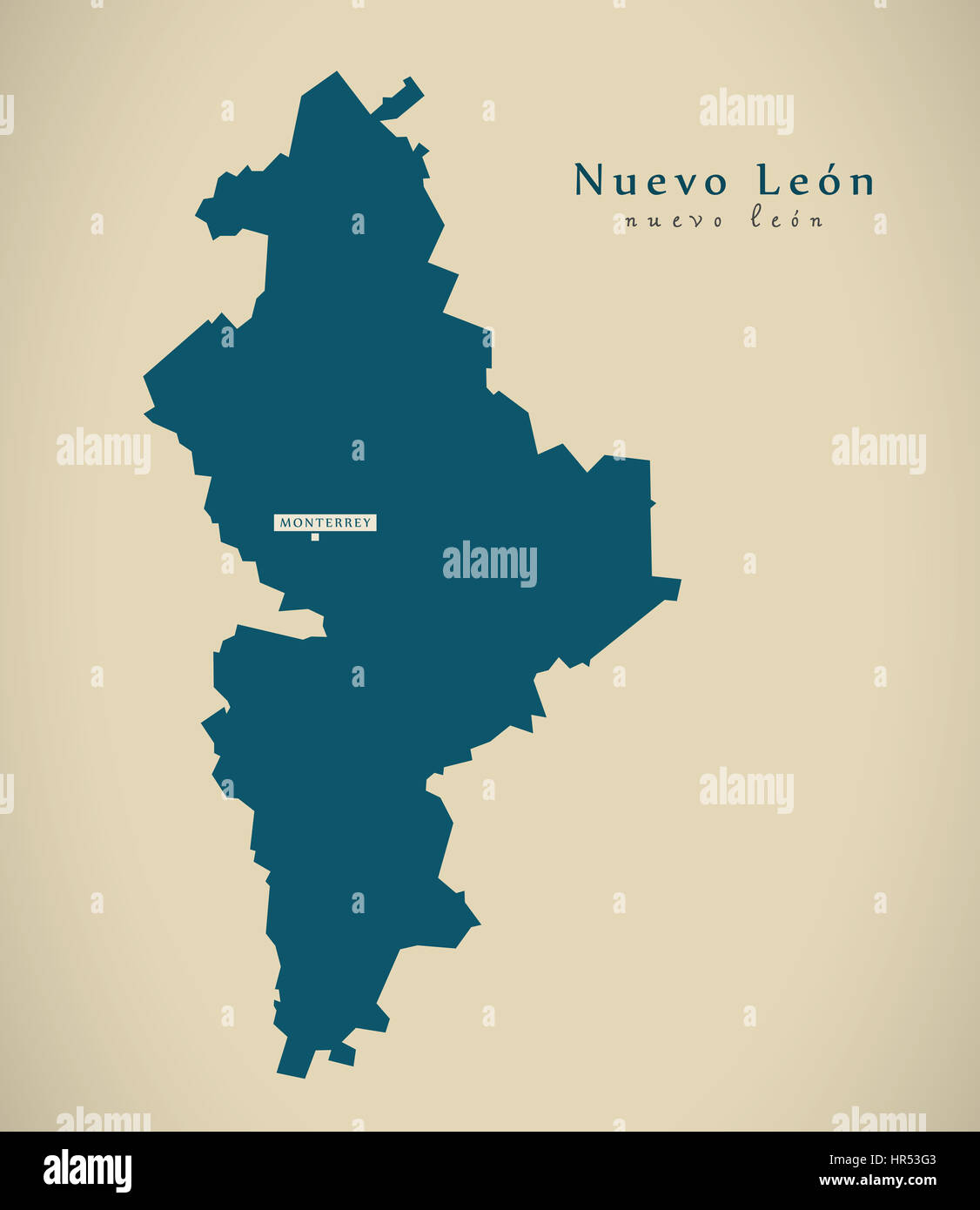 Mappa di leon messico immagini e fotografie stock ad alta risoluzione ...