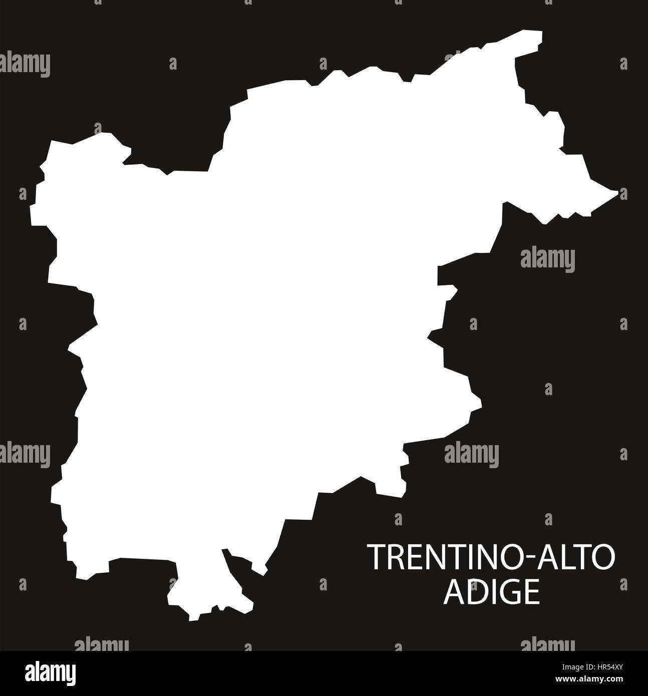 Trentino alto adige cartina immagini e fotografie stock ad alta ...