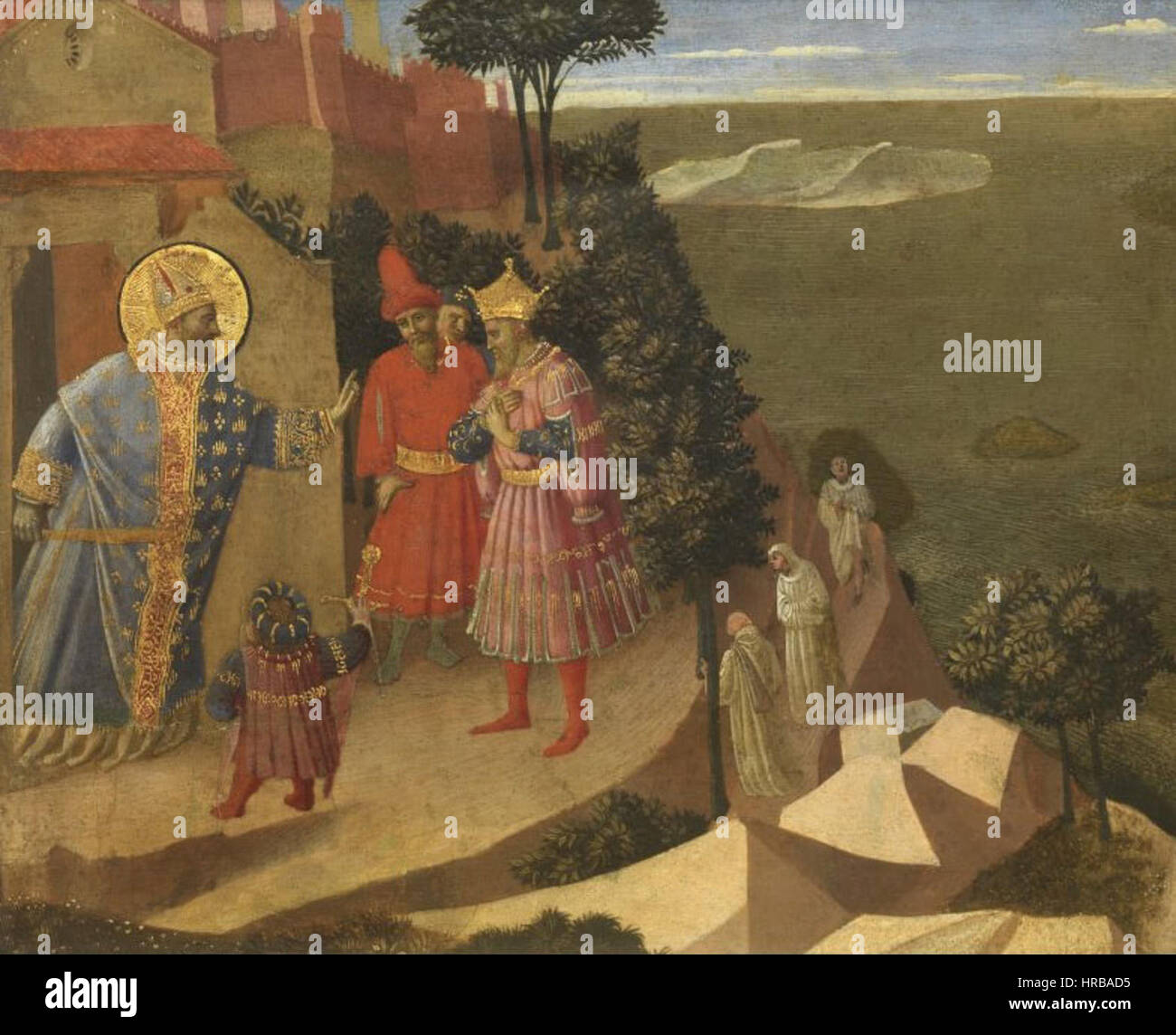 San Romualdo di divieto per il monastero di Imperatore Otton III ...